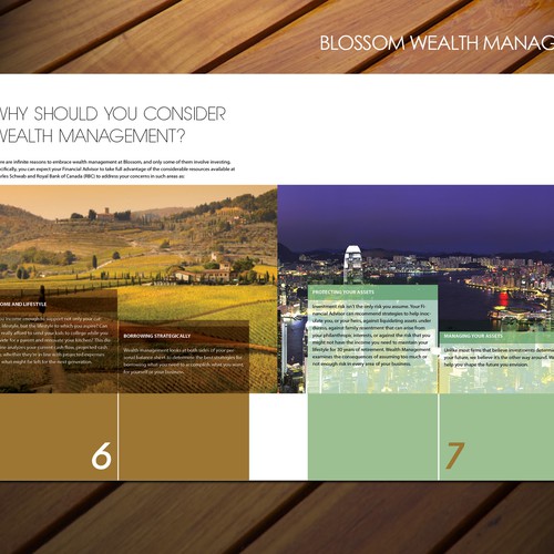 Designs | Brochure Redesign from Template for Financial Firm | Brochure ...