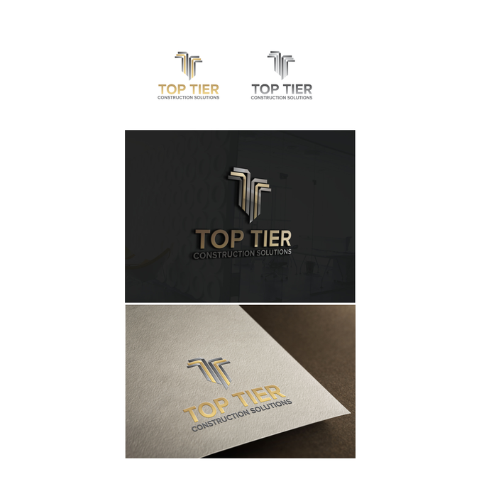 Top Tier Construction - Logo Design | Logo design contest