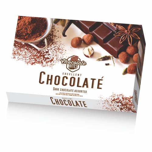 Packaging design for chocolate box of pralines and/or truffles ...