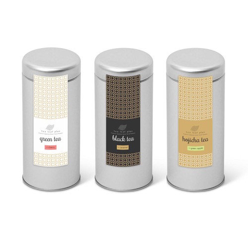 Designs | Create a label for Flavored Japanese Tea Tin | Product label ...