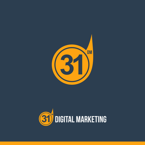 logo and business card for 31 Digital Marketing or Thirty One Digital ...