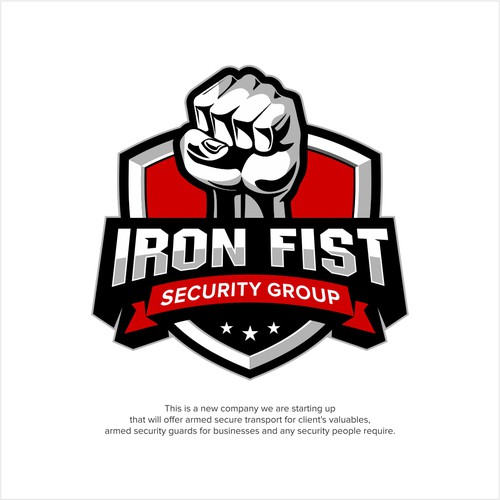 Designs | Design a super tough logo for "Iron Fist Security Group ...
