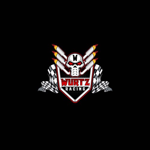 Drag Racing Team Logo Design