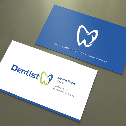 create professional cards for our dental business | Business card contest