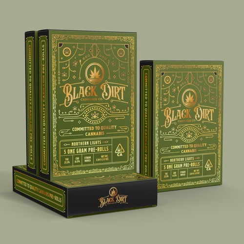 Designs | Heritage Cannabis Pre Roll Package | Product packaging contest