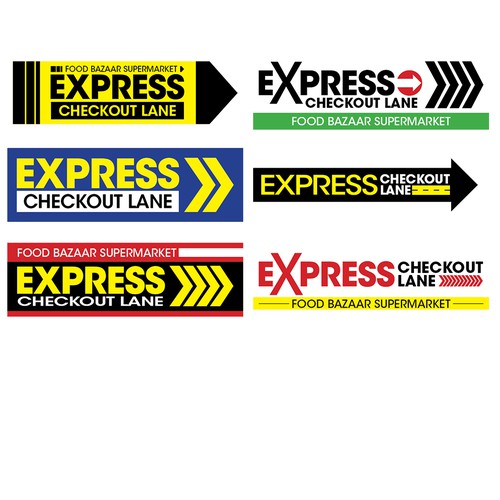 Express Lane | Signage contest