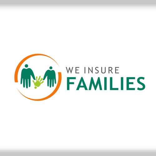 We Insure Families: Creative Branding for Insurance Agency | Logo ...