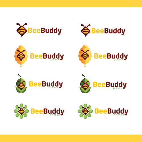 Save the bees! - Logo for a bee protection app “BeeBuddy”. | Logo ...