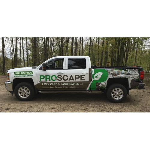 Designs | Create a stunning vehicle wrap for Proscape that bring them ...