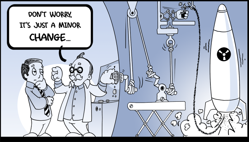 Simple cartoon of Small Change having a Big Impact | concurso Otro ...