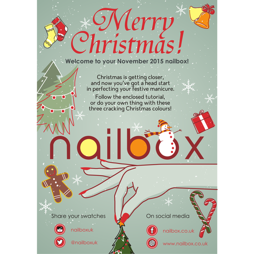 Create an A6 flyer for a monthly subscription box in the beauty niche ...