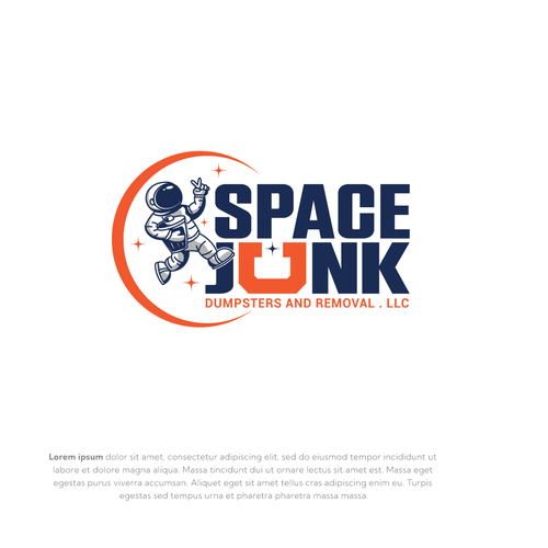 Designs | Space Junk “Space savers Junk takers” space themed logo for ...
