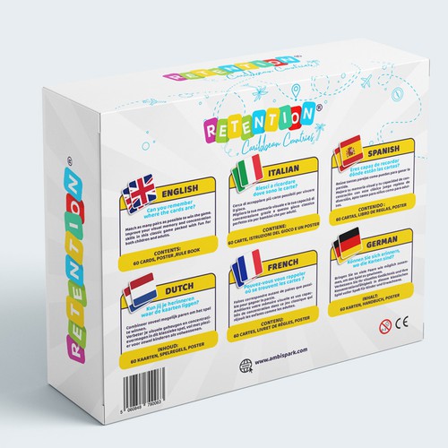 Designs | Retention game packaging template | Product packaging contest
