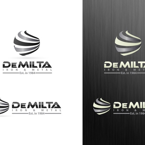 logo for DeMilta Iron & Metal | Logo design contest