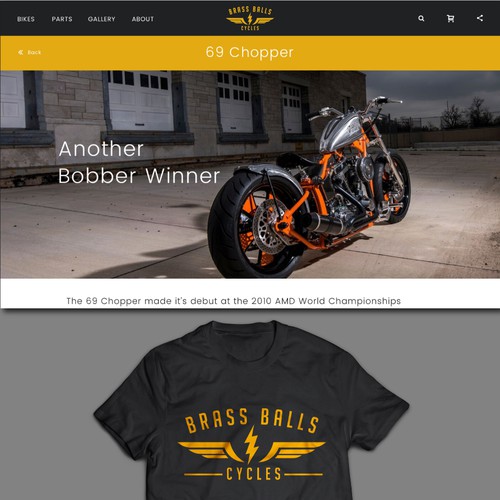 Logo for Award-Winning Custom Motorcycle Brand | Logo design contest