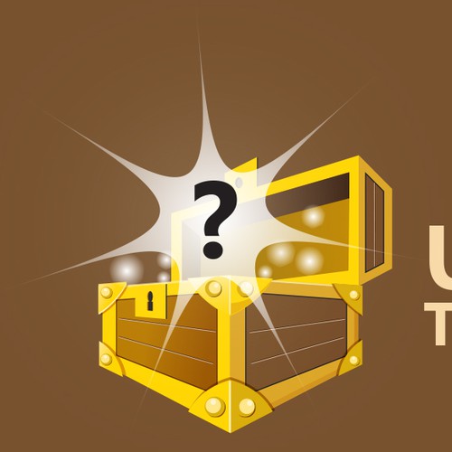 Looking for treasure chest with question mark emerging. All styles ...