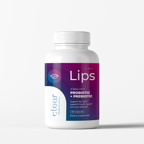 Designs | Bottle Labeling for Probiotic Company | Product packaging contest