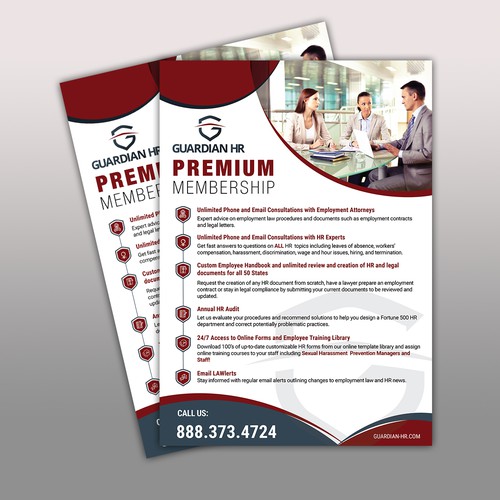 Designs | Design a professional, modern flyer for an HR and employment ...