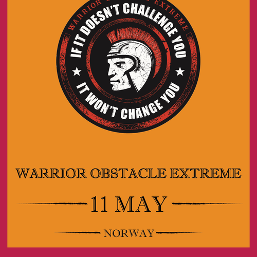 Obstacle course race event poster | Poster contest