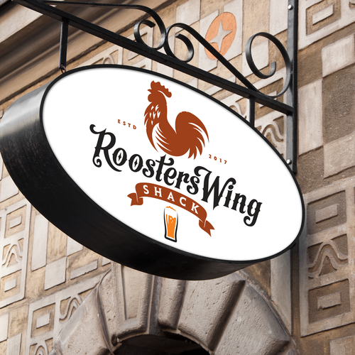 Designs | Design a logo for "Roosters Wing Shack" | Logo & brand ...