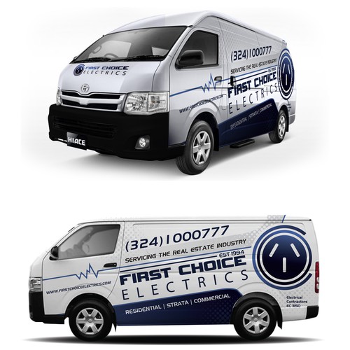 Van Design for Electrical Company | Car, truck or van wrap contest