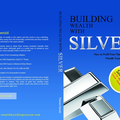 Book Cover - Building Wealth with Silver | Print or packaging design ...