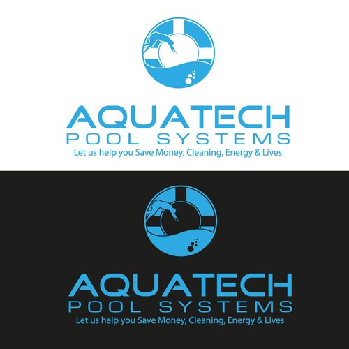 logo for AquaTech Pool Systems | Logo design contest