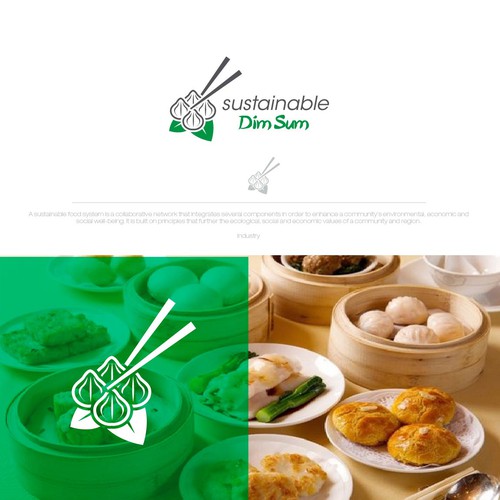 Sustainable Dim Sum Event Logo | Logo design contest