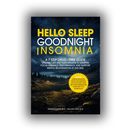 Designs | Sleep Book Cover Needed | Book cover contest