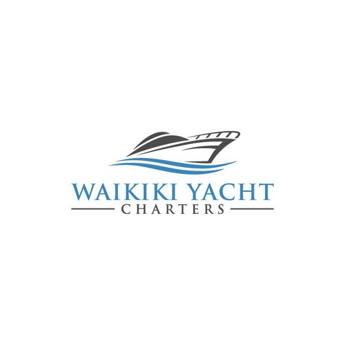 Waikiki Yacht Charters logo design | Logo design contest