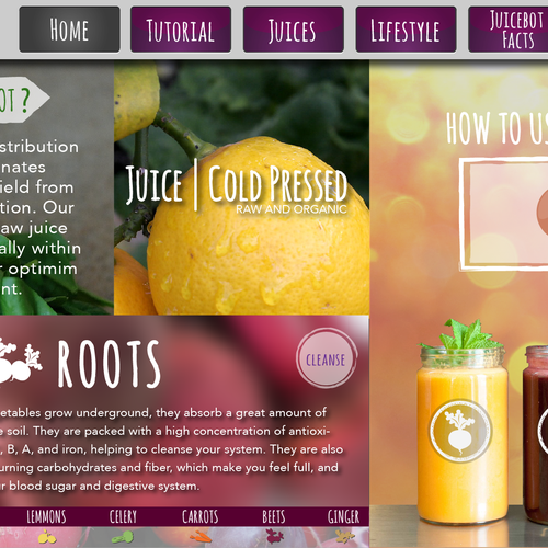 Designs | Touchscreen Interface For Automatic Raw Juice Kiosk | Other ...