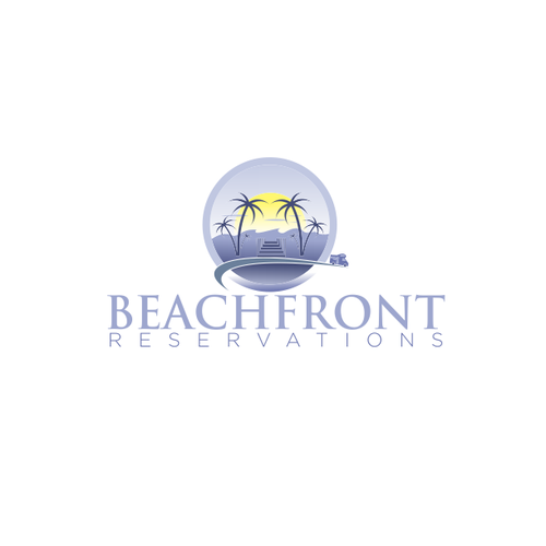Design a "BeachFront Reservations" Logo for older, recreational vehicle ...