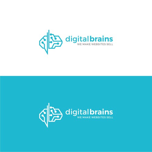 Digital Brains needs a smart logo for their new start | Logo design contest