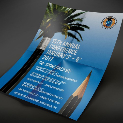 Conference Program Cover Design. | Postcard, flyer or print contest