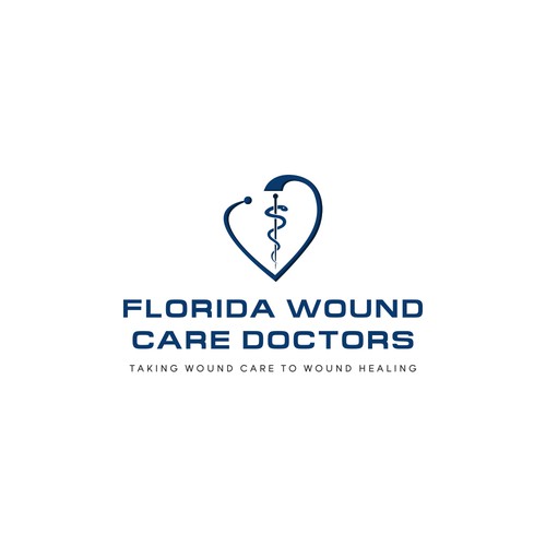Create a modern and clean logo for a wound care & hyperbaric medicine ...