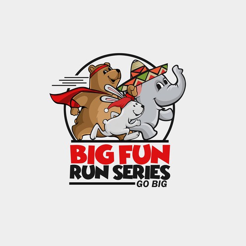 Design "Big Fun Run Series" logo | Logo design contest