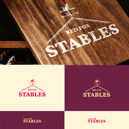 Red Fox Stables logo | Logo design contest