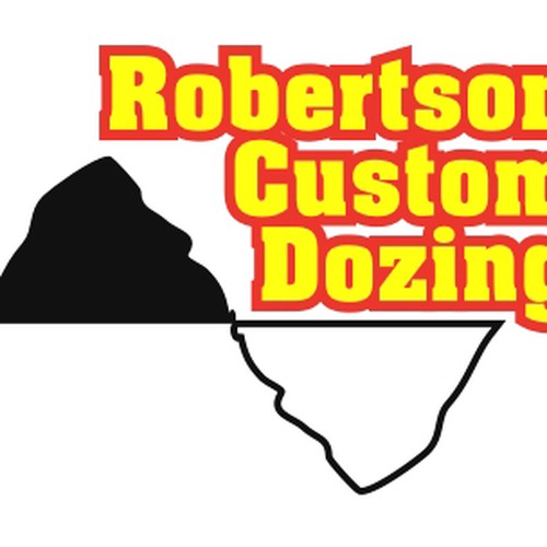 logo for Robertson Custom Dozing | Logo design contest