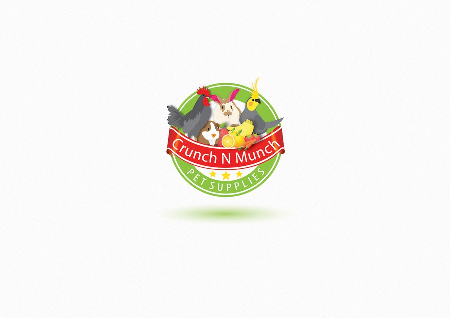 Help Crunch N Munch Pet Supplies with a new Logo Design | Logo design ...
