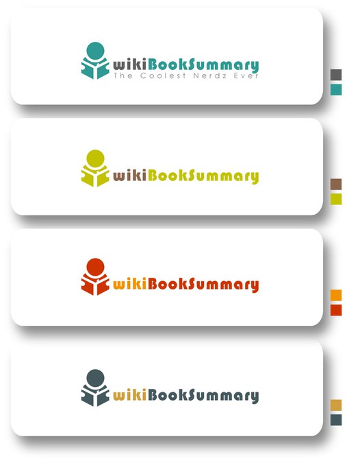 Logo for BOOK SUMMARY Wiki | Logo design contest