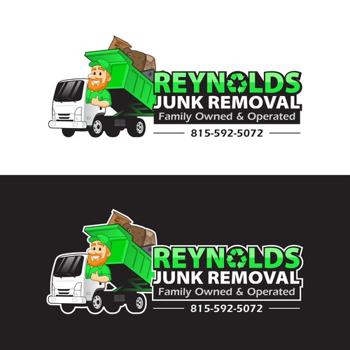 Designs | We need a unique HEADTURNING junk removal logo design | Logo ...