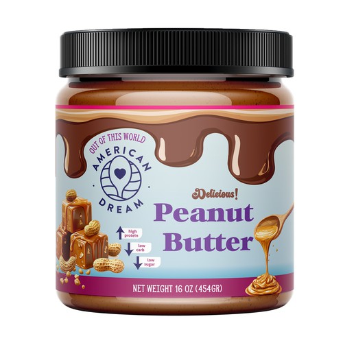 Designs | Nut Butter Company Label Rebrand-Make our label look as fun ...