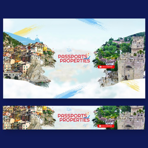 Designs | Passports & Properties -Need Banner for new you tube channel ...
