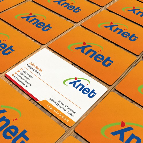 Xnet business cards | Business card contest