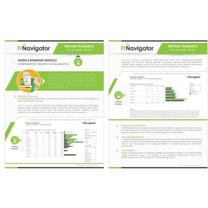 Design an innovative PDF flyer/brochure for FI Navigator | Postcard ...