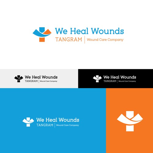 Help Tangram Wound Care Company with a new logo | Logo & business card ...