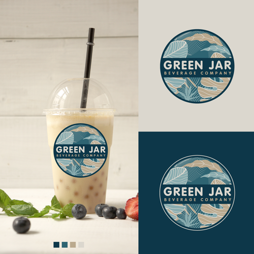 Designs | Farmers market green smoothie shop needs a updated brand with ...