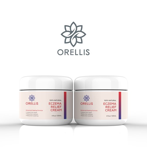 Orellis Eczema Cream Product Label Design | Product label contest