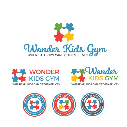 Design a fun and Autism friendly (kids indoor sensory gym) logo for ...