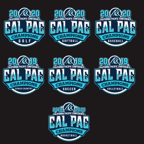 Designs | Cal Pac Championships 2019-20 | T-shirt contest